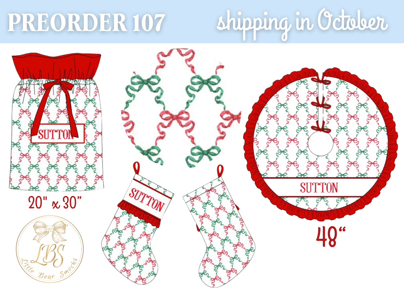 PREORDER – Page 7 – Little Bear Smocks